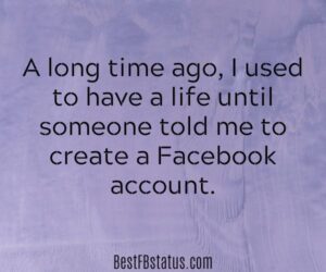 225 Good Description About Me for Facebook (2024) – Best FB Status