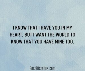 123 Cute Things to Post on Boyfriends Facebook Wall (2024) – Best FB Status