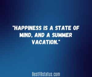 243 Summer Captions To Boost Your Pics – Best FB Status