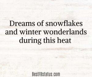 175 Hot Weather Captions for Instagram: Beat the Heat – Best FB Status