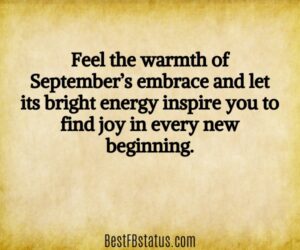175 September Captions: Your Go-To List for Perfect Posts – Best FB Status