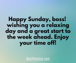 197 Happy Sunday Morning Messages (2024) – Best FB Status