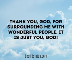 150 Thank God Status for Whatsapp (2024) – Best FB Status